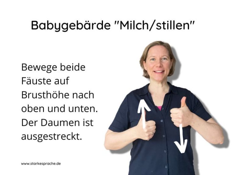 Babygebärden lernen: Einfache Anleitung zur Babyzeichensprache - starke ...